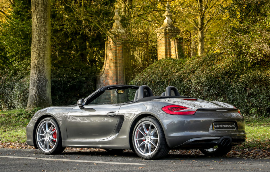 Porsche 981 Boxster S Agate Grey – M R Sportscars Porsche