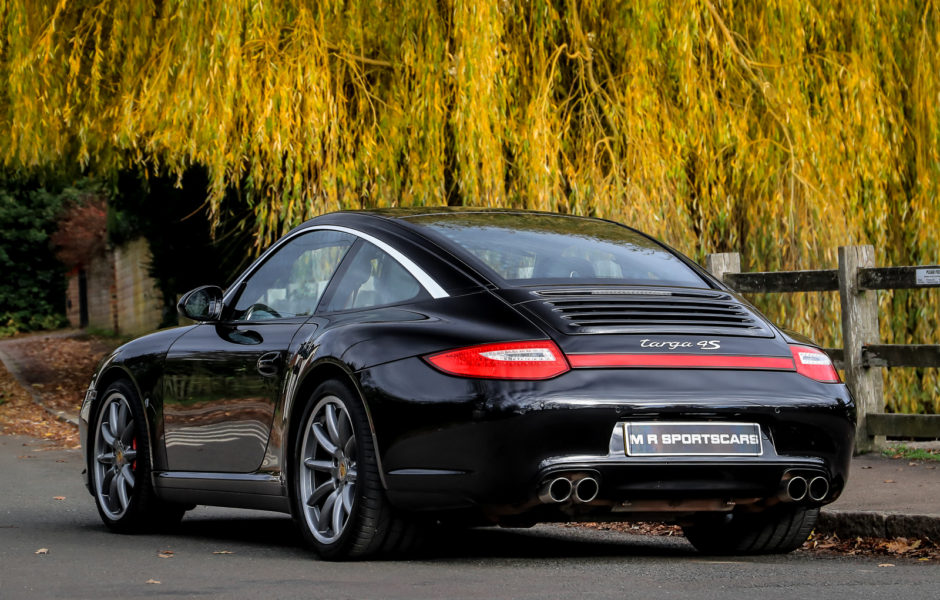 Porsche 911 Targa 4S 997.2 Triple Black and Red Belts – M R Sportscars ...
